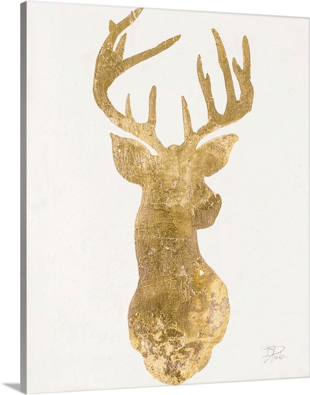 Gold Deer | Great Big Canvas