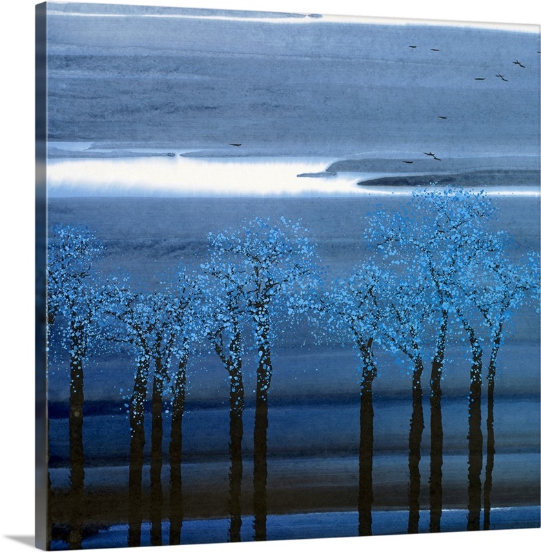 Indigo Forest I | Great Big Canvas