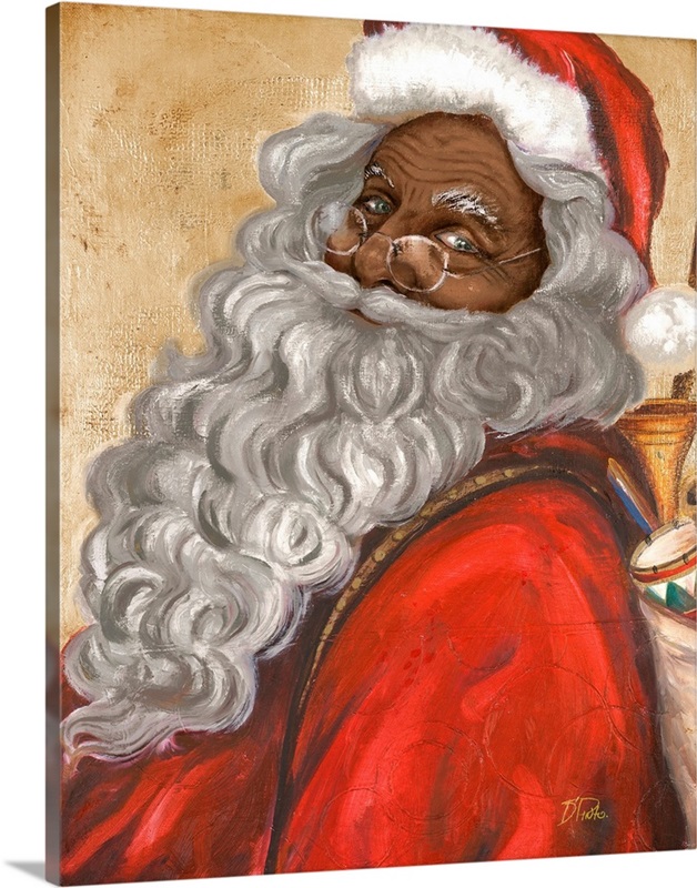 Jolly Saint Nick | Great Big Canvas