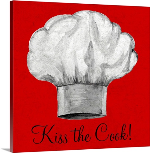 Kiss the Cook Wall Art, Canvas Prints, Framed Prints, Wall Peels ...