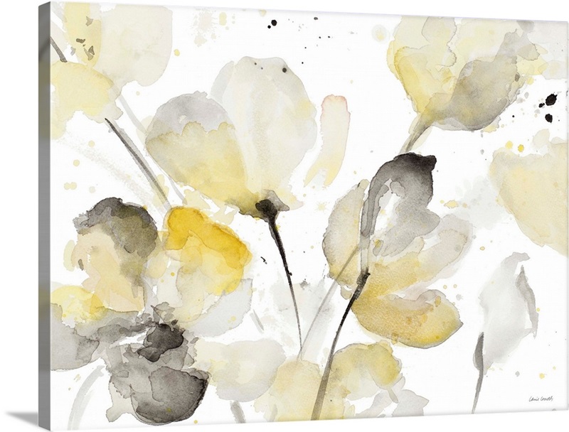 Neutral Abstract Floral I | Great Big Canvas