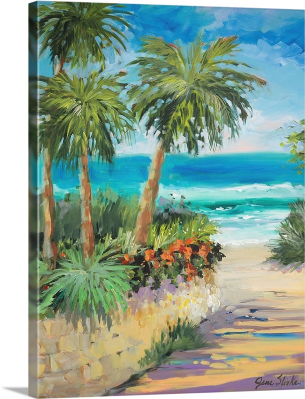 Palm Path | Great Big Canvas