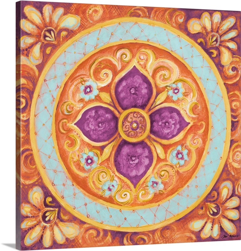 Pink Medallion II | Great Big Canvas