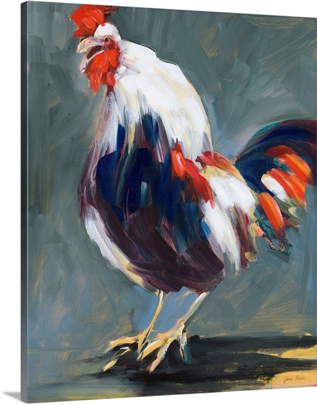 Rising Rooster | Great Big Canvas