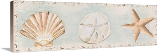 Sandy Shells I | Great Big Canvas