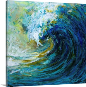 The Wave Wall Art, Canvas Prints, Framed Prints, Wall Peels | Great Big ...