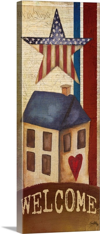 Welcome Home America I | Great Big Canvas