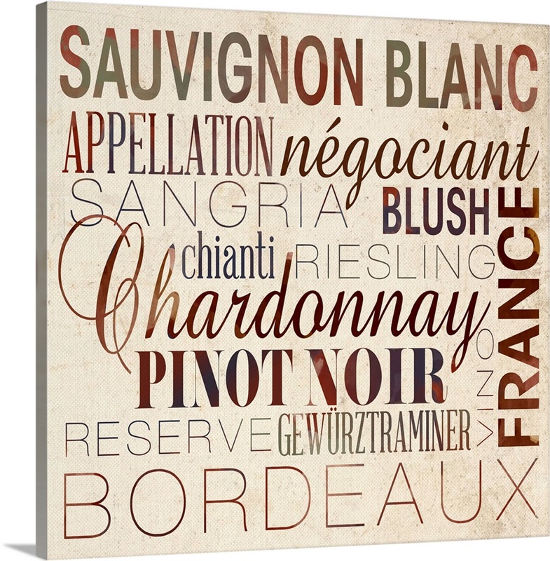 Wine Words II | Great Big Canvas