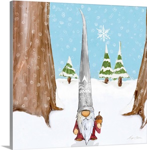 Winter Gnome II Wall Art, Canvas Prints, Framed Prints, Wall Peels ...