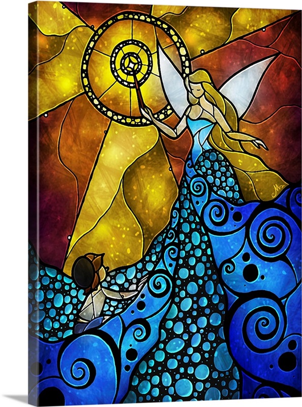 Fairy Tale Blue Fairy | Great Big Canvas