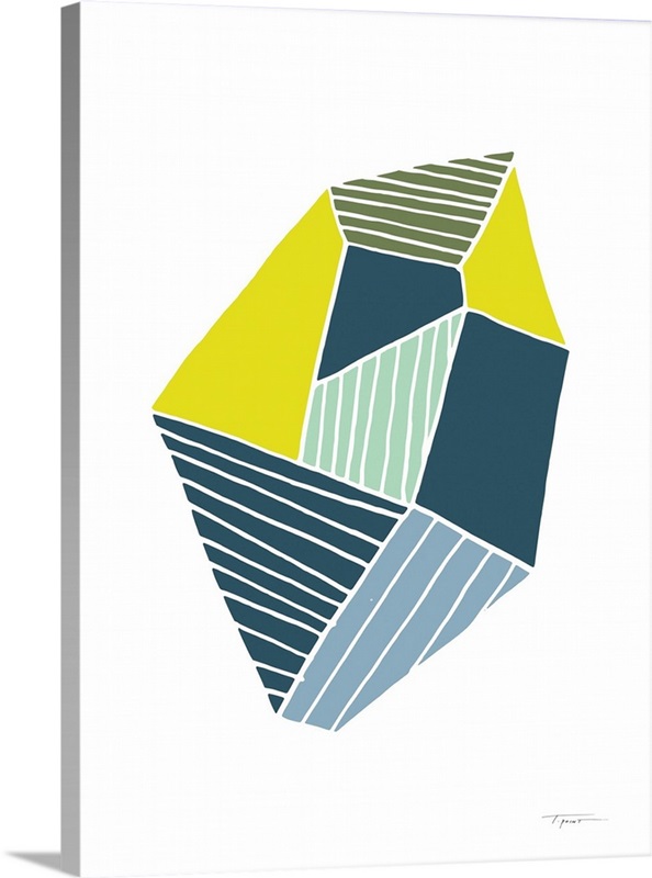 Faceted Shapes No.2 | Great Big Canvas