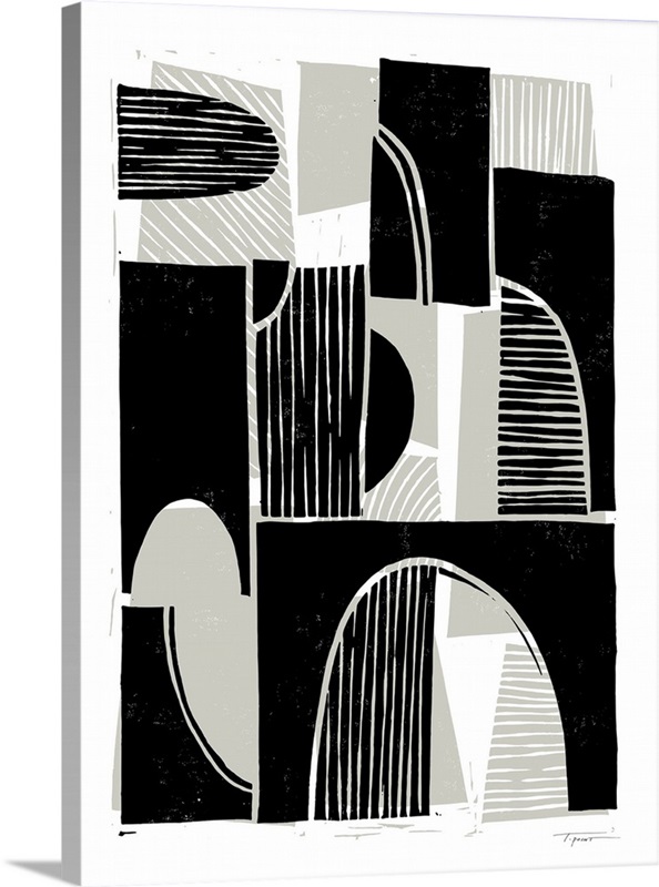 Layered Shapes No.1 | Great Big Canvas