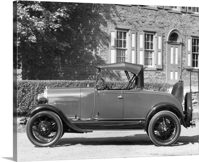 A 1929 Model A Ford at the Henry Ford Museum in Dearborn, Michigan ...