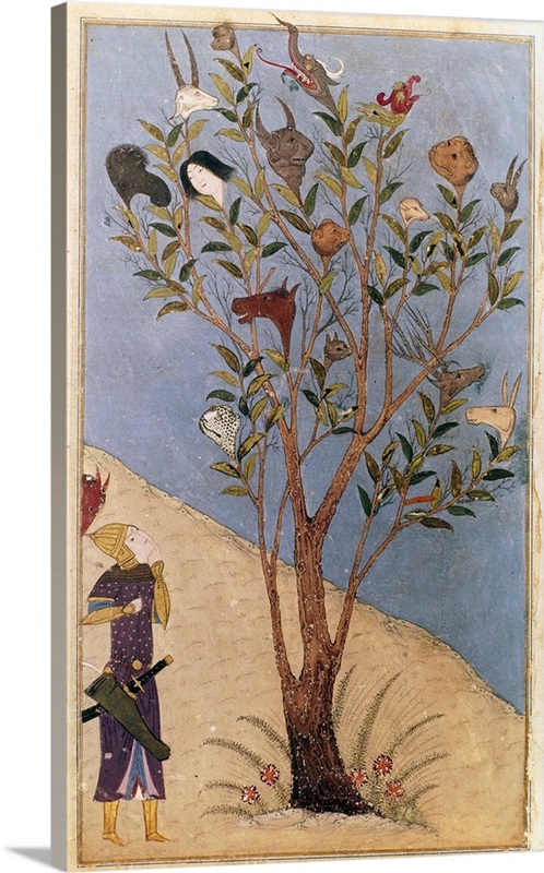 Alexander the Great contemplates the Talking Tree during the end of his ...