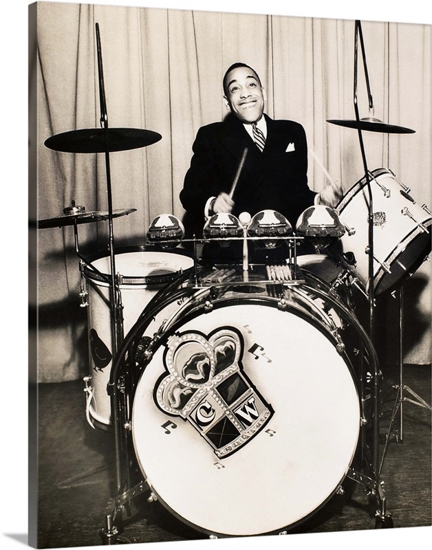 Chick Webb (1909-1939), American Jazz drummer and big band leader ...