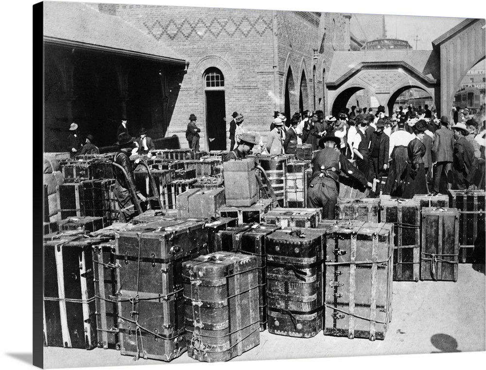 Ellis Island: Immigrants Wall Art, Canvas Prints, Framed Prints, Wall ...