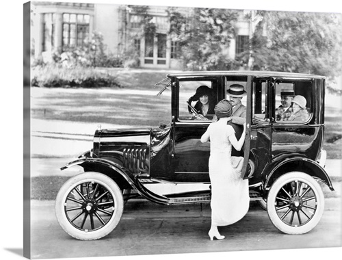 Ford Sedan, C.1923 | Great Big Canvas