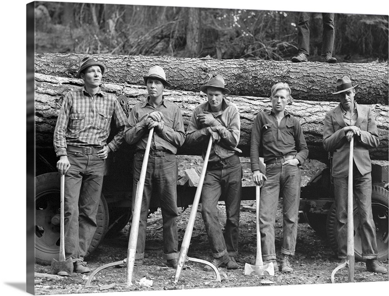 Lumberjacks, 1939 | Great Big Canvas