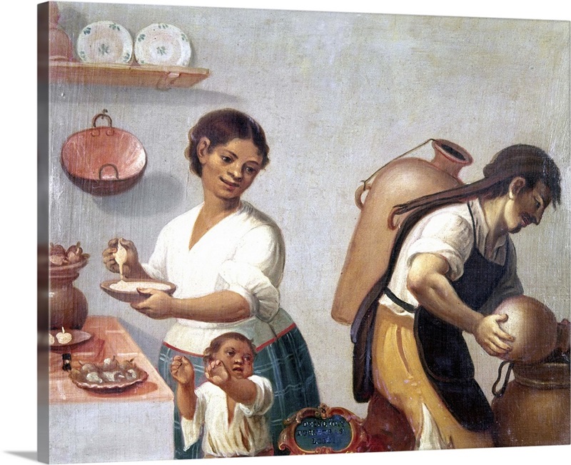 Mexican Family, 1775 | Great Big Canvas