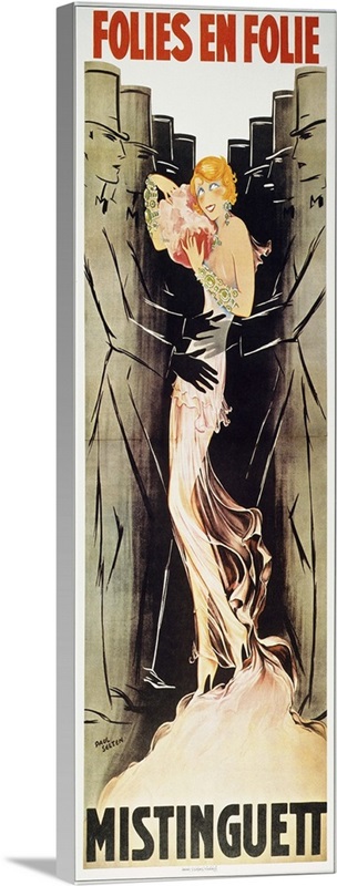 Mistinguett On Poster, 1933 | Great Big Canvas
