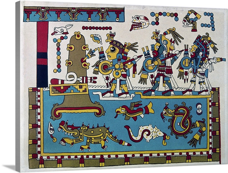 Mixtec Warriors | Great Big Canvas