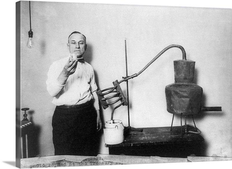 Moonshine Distillery, 1920's | Great Big Canvas
