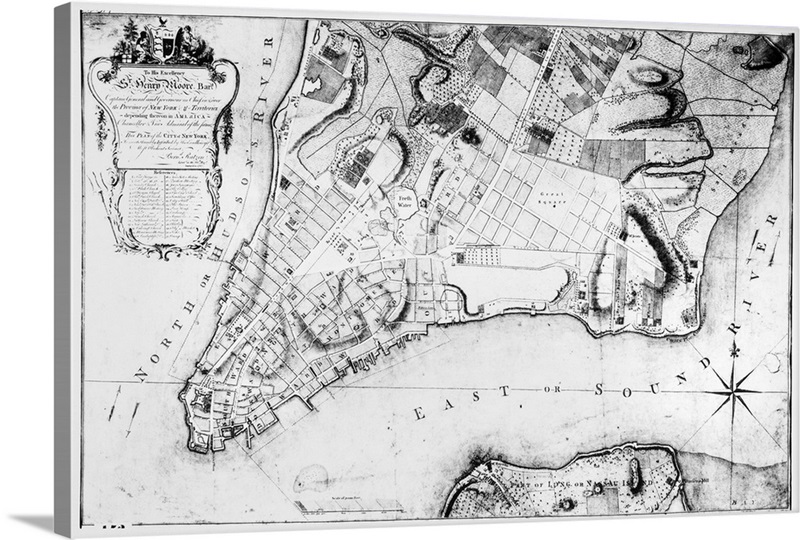 New York: Map, 1767 | Great Big Canvas
