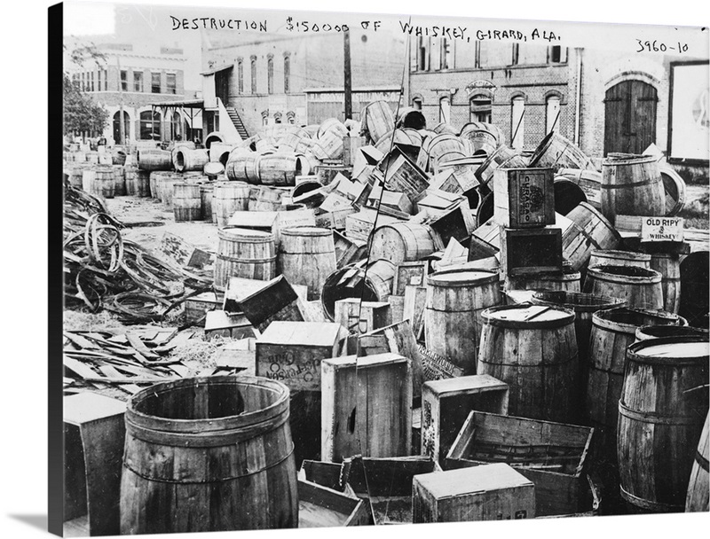 Prohibition, 1920's | Great Big Canvas