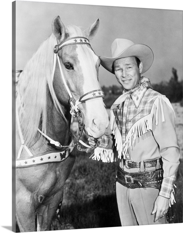 Roy Rogers (1912-1998), American singer and wester actor | Great Big Canvas