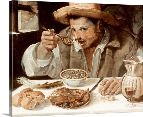 The Bean-Eater, 1585 | Great Big Canvas