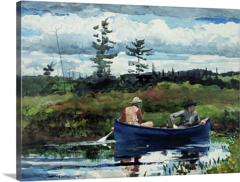 The Blue Boat, 1892 | Great Big Canvas