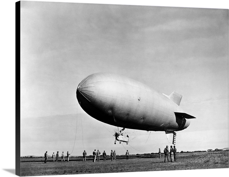 U.S. Army Blimp, C.1940 | Great Big Canvas