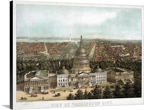 Washington, D.C., c1871 | Great Big Canvas
