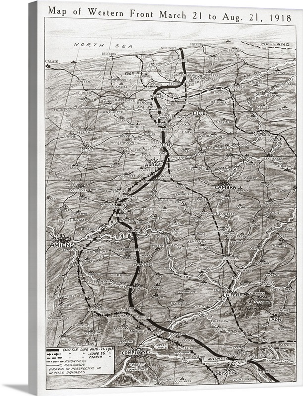 World War I, Western Front | Great Big Canvas