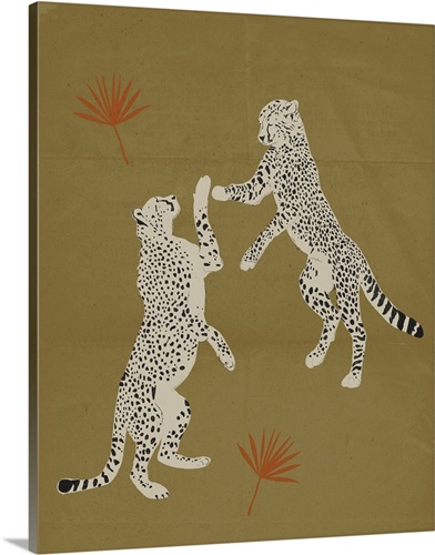 Dancing Cheetahs II | Great Big Canvas