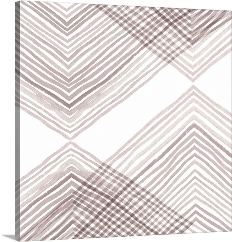 Dusty Lilac Arrow I Wall Art, Canvas Prints, Framed Prints, Wall Peels ...