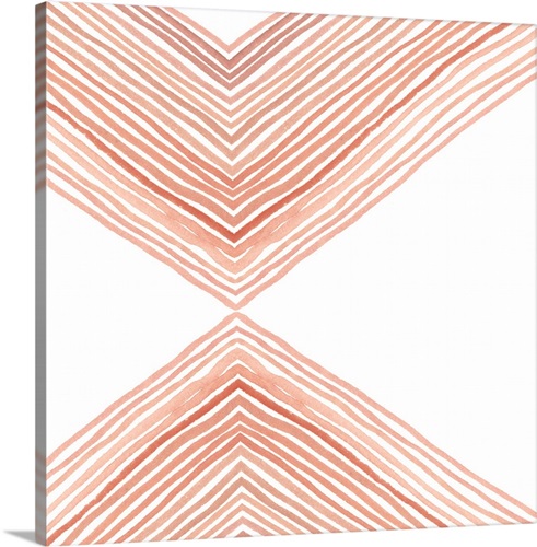 Peach Arrow I | Great Big Canvas