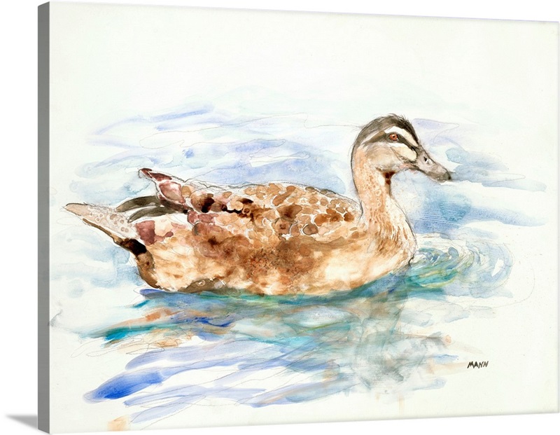 Mrs. Mallard Wall Art, Canvas Prints, Framed Prints, Wall Peels | Great ...