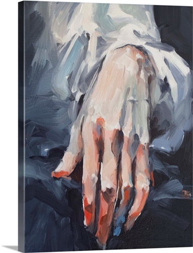 Self Portrait with Hands (R) | Great Big Canvas