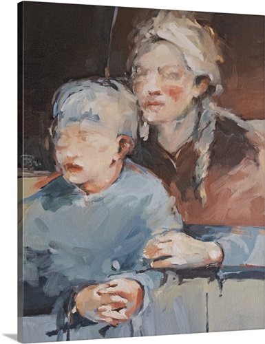 Two Figures Wall Art, Canvas Prints, Framed Prints, Wall Peels | Great ...