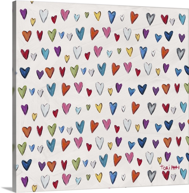 Heart Lineup | Great Big Canvas