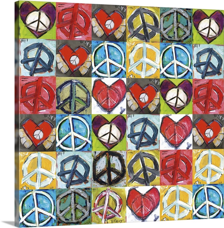 Peace Collage | Great Big Canvas