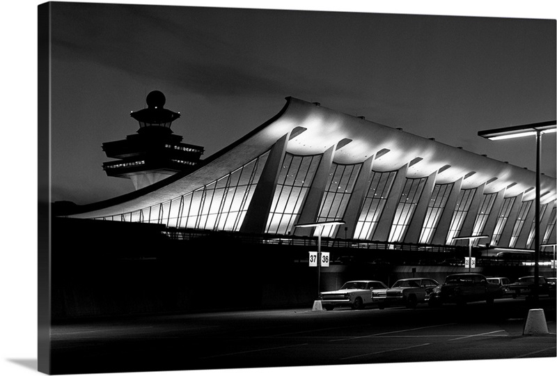 A building at Dulles International airport | Great Big Canvas