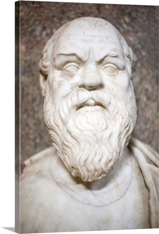 Bust of Socrates | Great Big Canvas