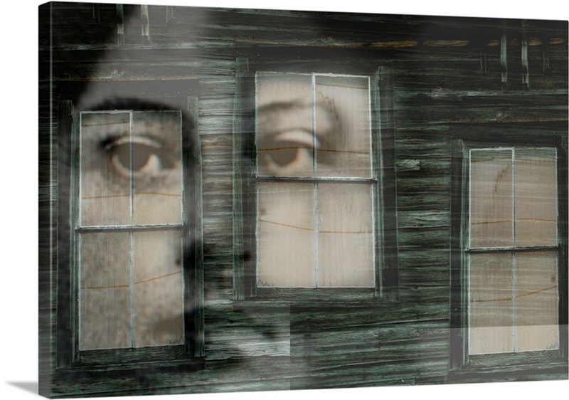 Eyes in windows | Great Big Canvas