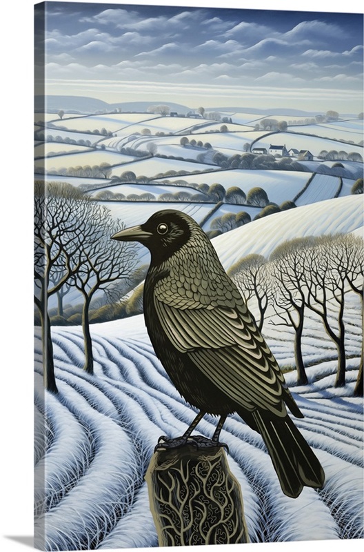 Golden Crow | Great Big Canvas