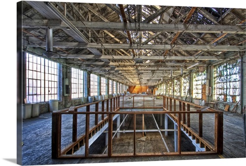 Old mill interior | Great Big Canvas