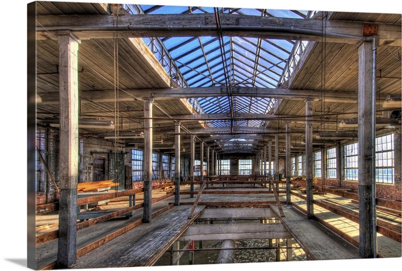 Old mill interior II | Great Big Canvas