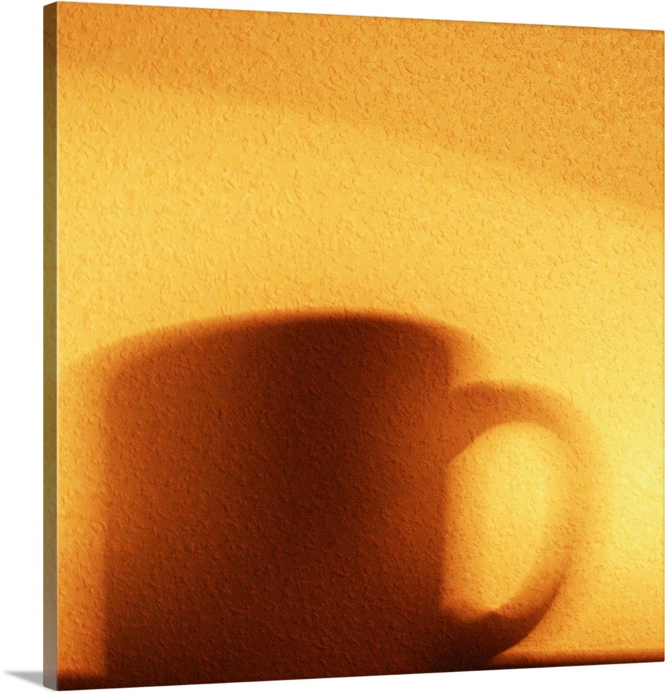 Shadow of a coffee mug Wall Art, Canvas Prints, Framed Prints, Wall ...