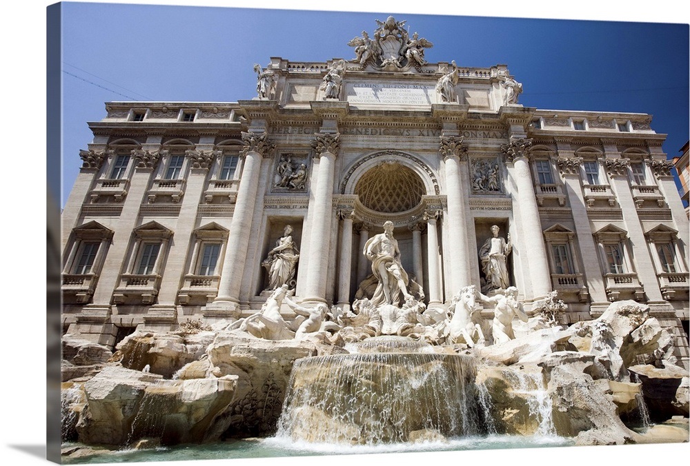Trevi fountain, Rome Wall Art, Canvas Prints, Framed Prints, Wall Peels ...
